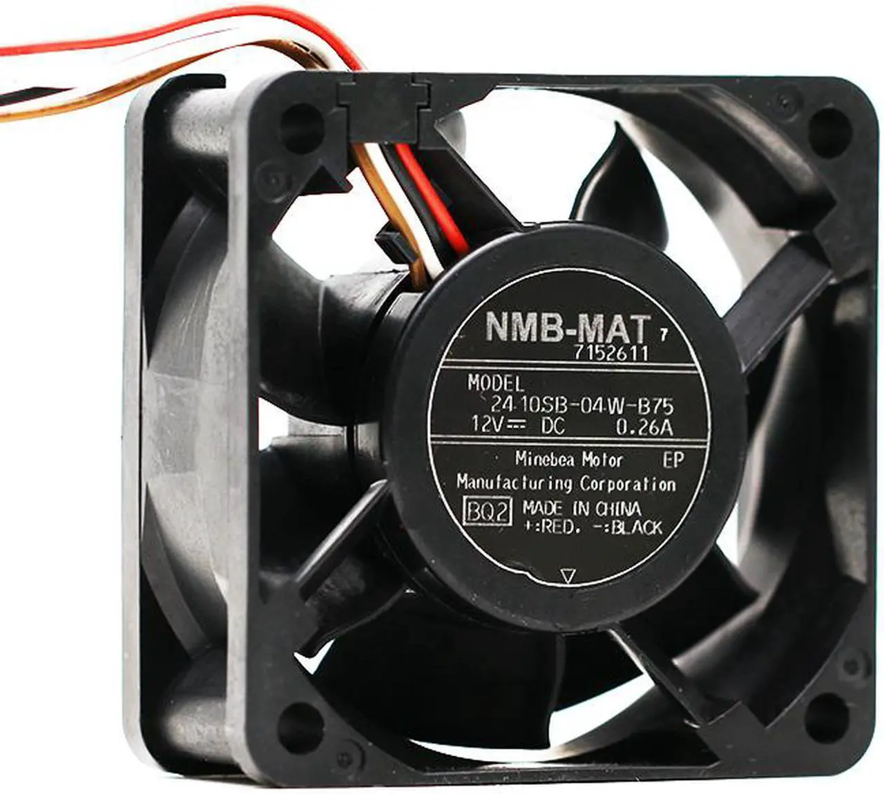 NMB 2410SB-04W-B75 12V 0.26A 60*60*25MM 6MC 4 Lines drum washing ...