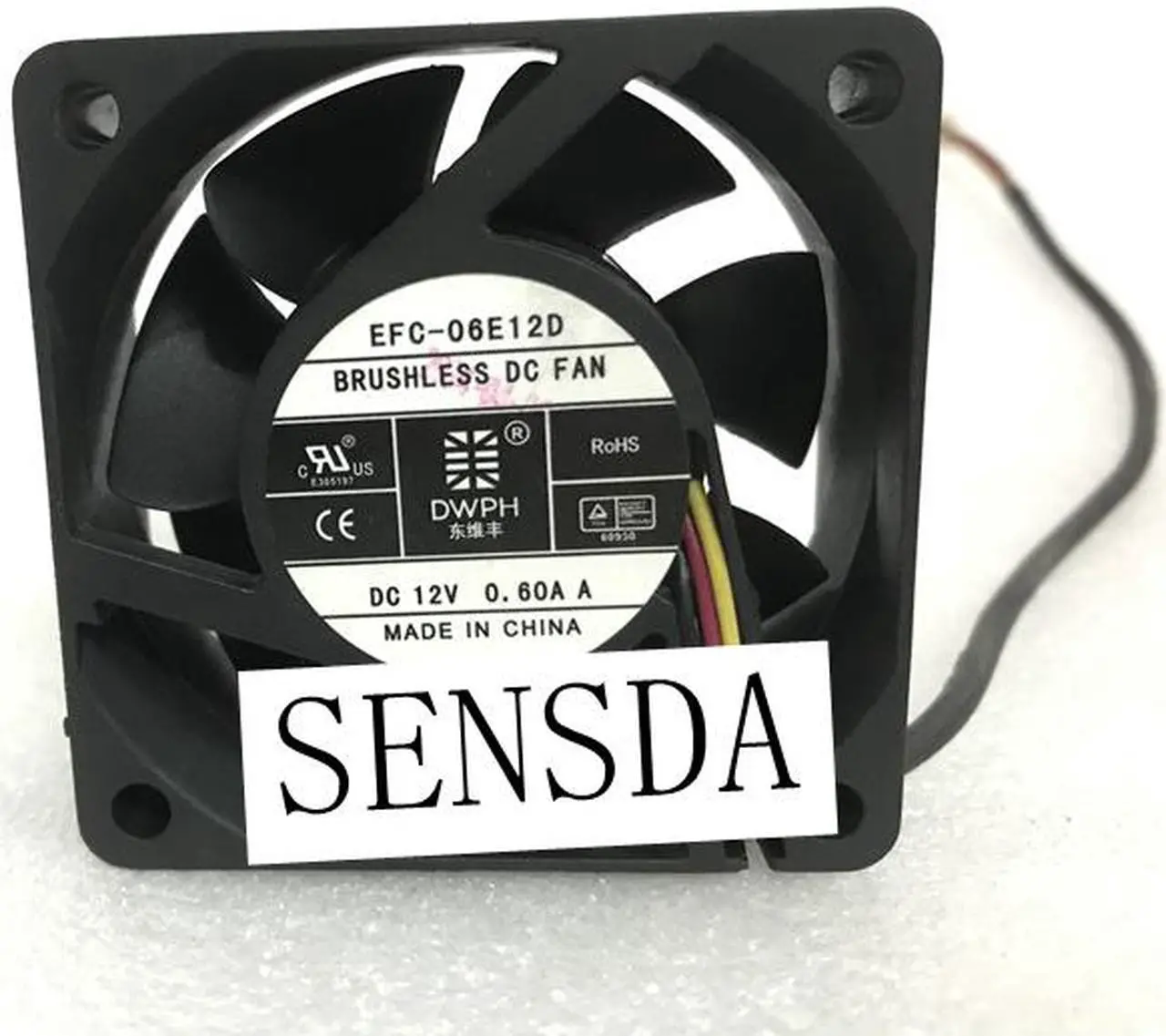 EFC-06E12D EFC-06E12D-AF09 6025 12V 0.60A 60X60X25mm server inverter ...