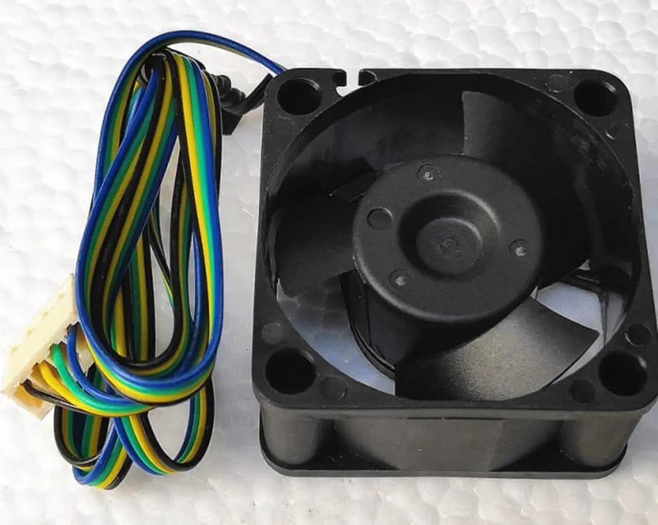 40mm pwm fan 4cm everflow 4020 4cm fan double ball 4-wire speed ...