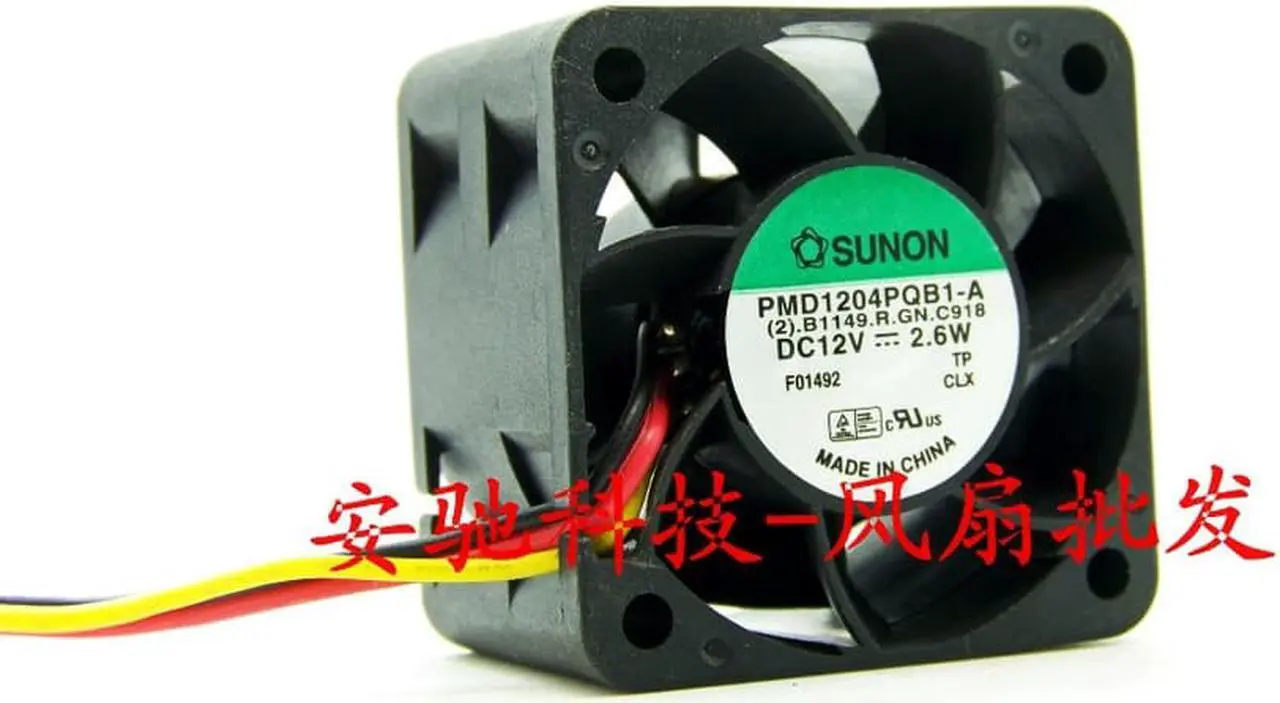 Sunon PMD1204PQB1-A 4cm 4028 12V 2.6W 3 -line server fans - Newegg.com