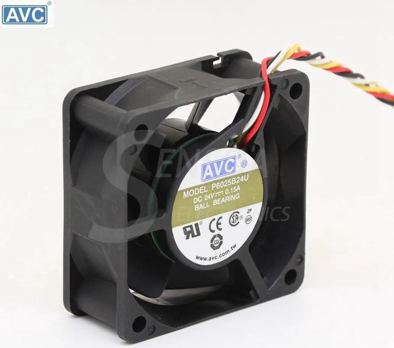 AVC P6025B24U 6025 6CM 60mm DC 24V 0.15A computer cpu case printer ...