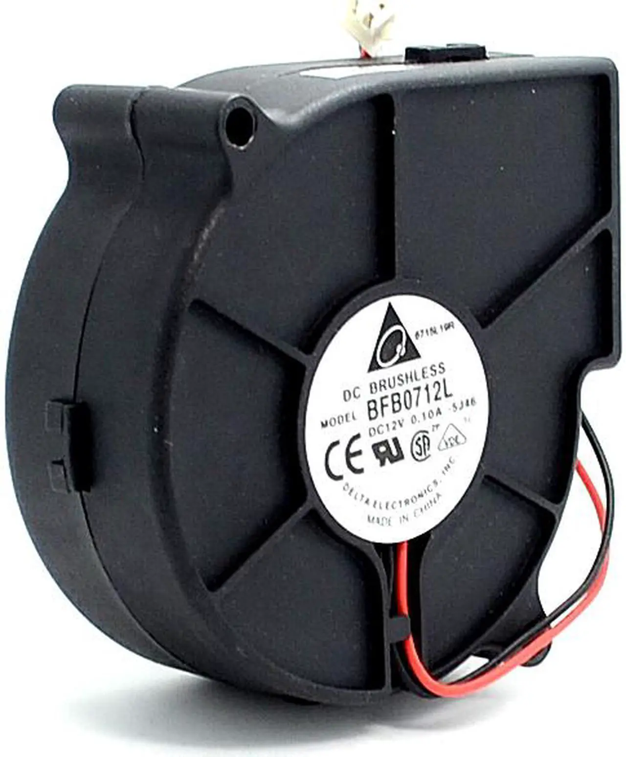 The 7530 turbo blower 1U2U server 12V 0.10A quiet fan BFB0712L Delta 75 ...