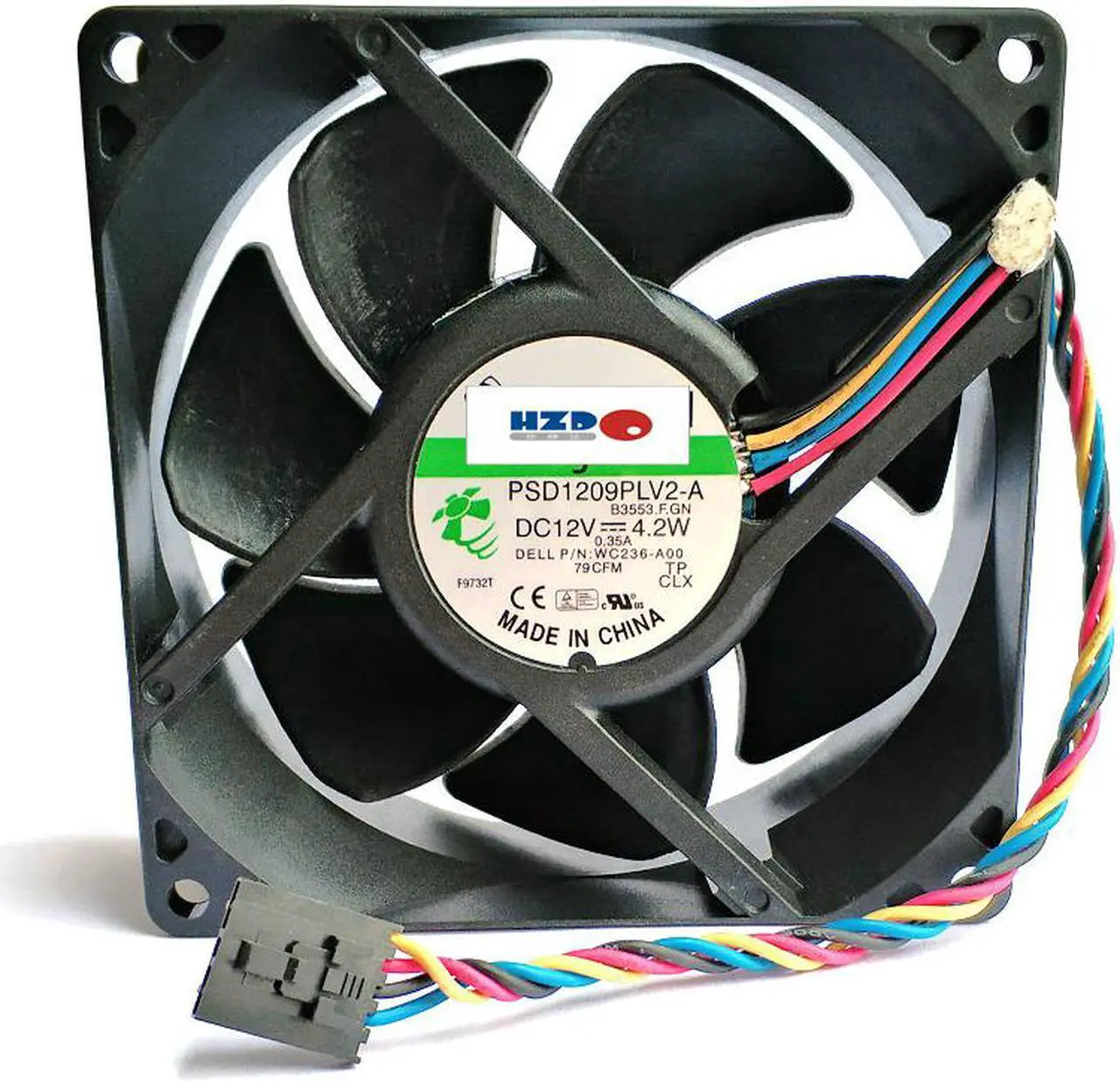 9cm PSD1209PLV2-A P/N:WC236-A00 DC12V 0.35A 4.2W 92*92*32MM - Newegg.com