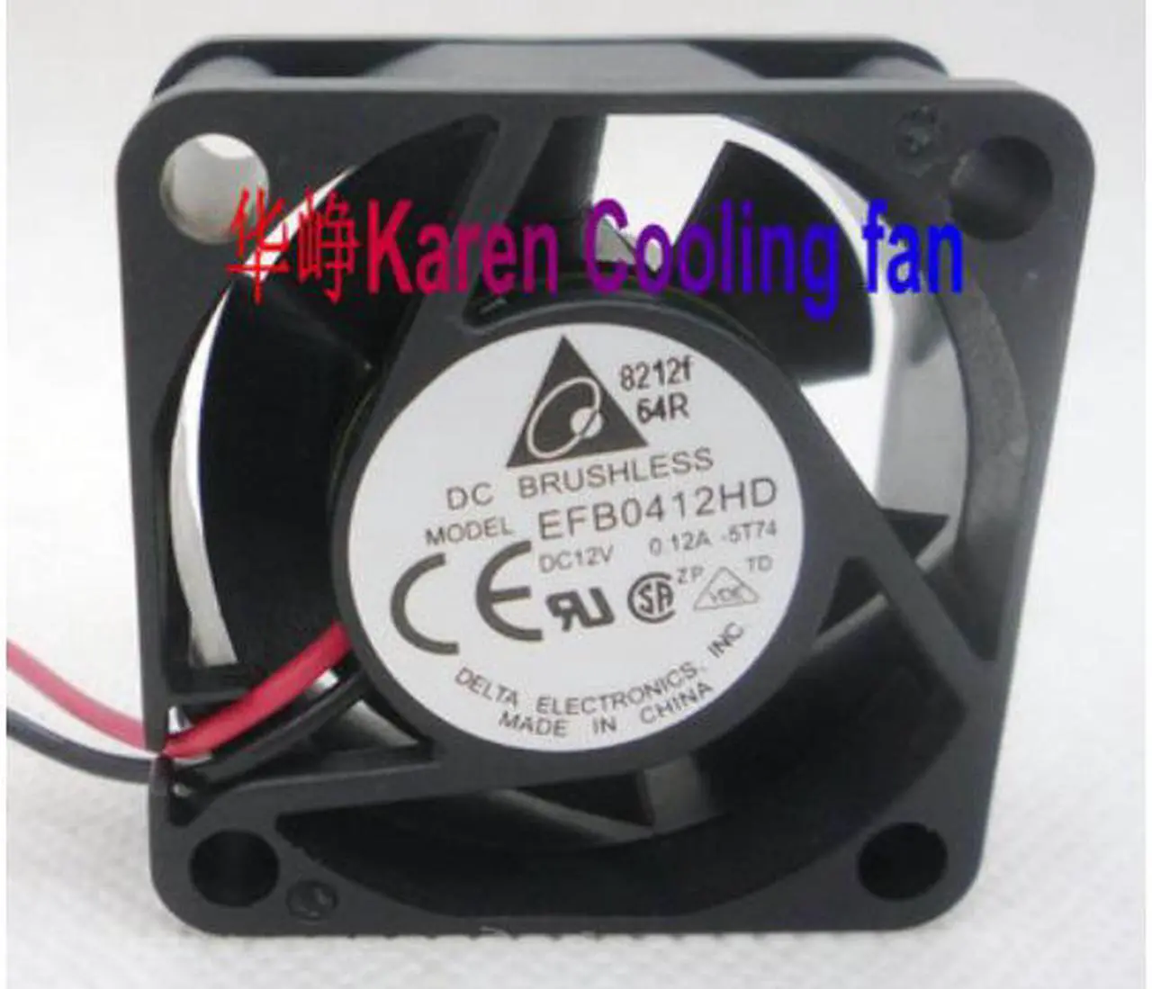 Delta 4cm 40*40*20mm 4020 12v EFB0412HD EFB0412HHD EFB0412LD EFB0412MD EFB0412VHD Cooling fan ...