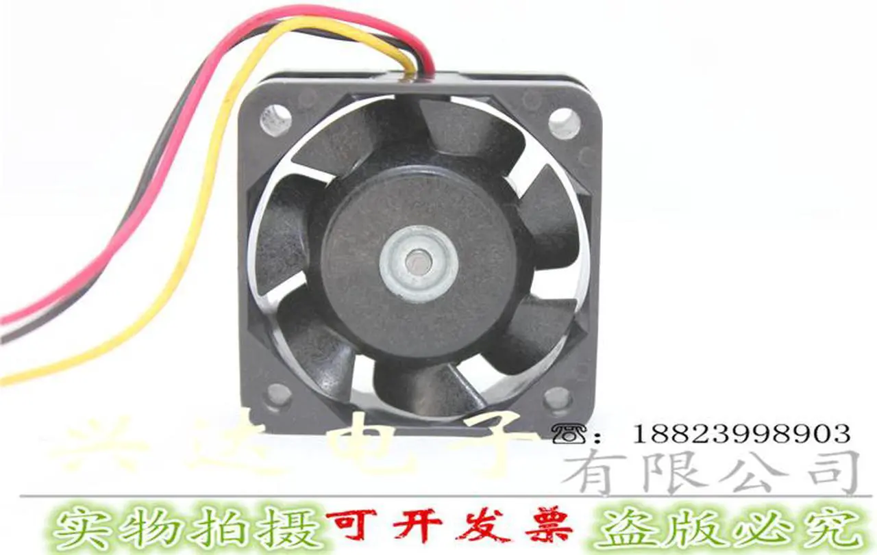authentic 9A0412J7D03 DC12V 0.11A 4015 4cm three-wire double ball fan - Newegg.com