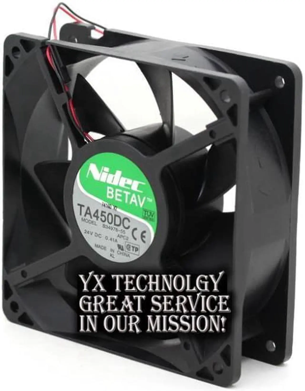 Nidec New 120*120*38mm TA450DC B34978-55 24V 0.41A 12cm 12038 windy ...