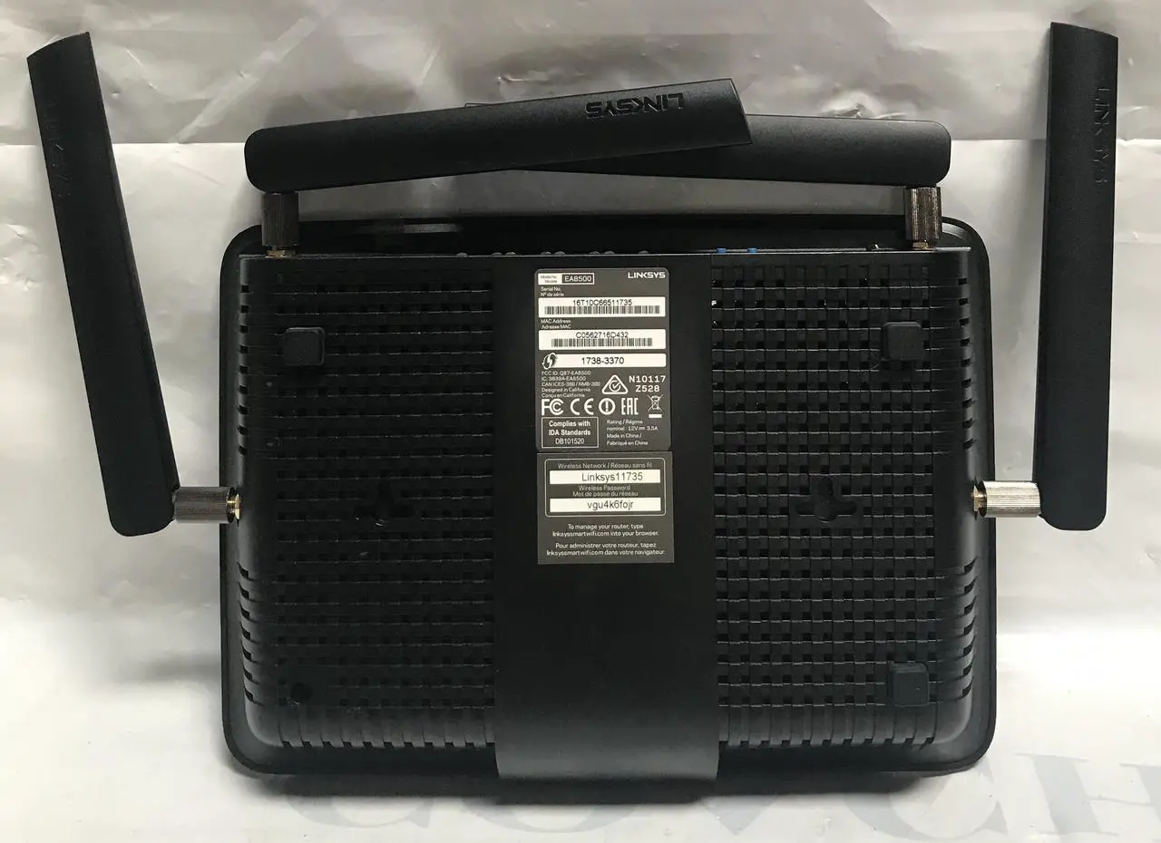 Refurbished: Linksys EA8500 Max-Stream AC2600 MU-MIMO WiFi Dual-Band ...