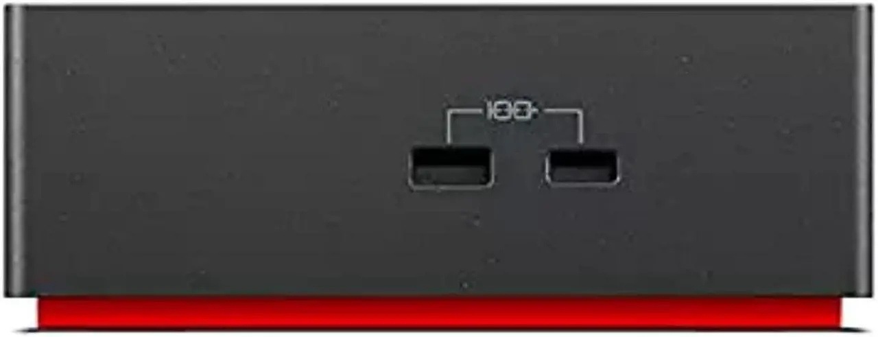 Lenovo ThinkPad Universal USB-C Dock-40AY0090 with HDMI to VGA Adapter ...