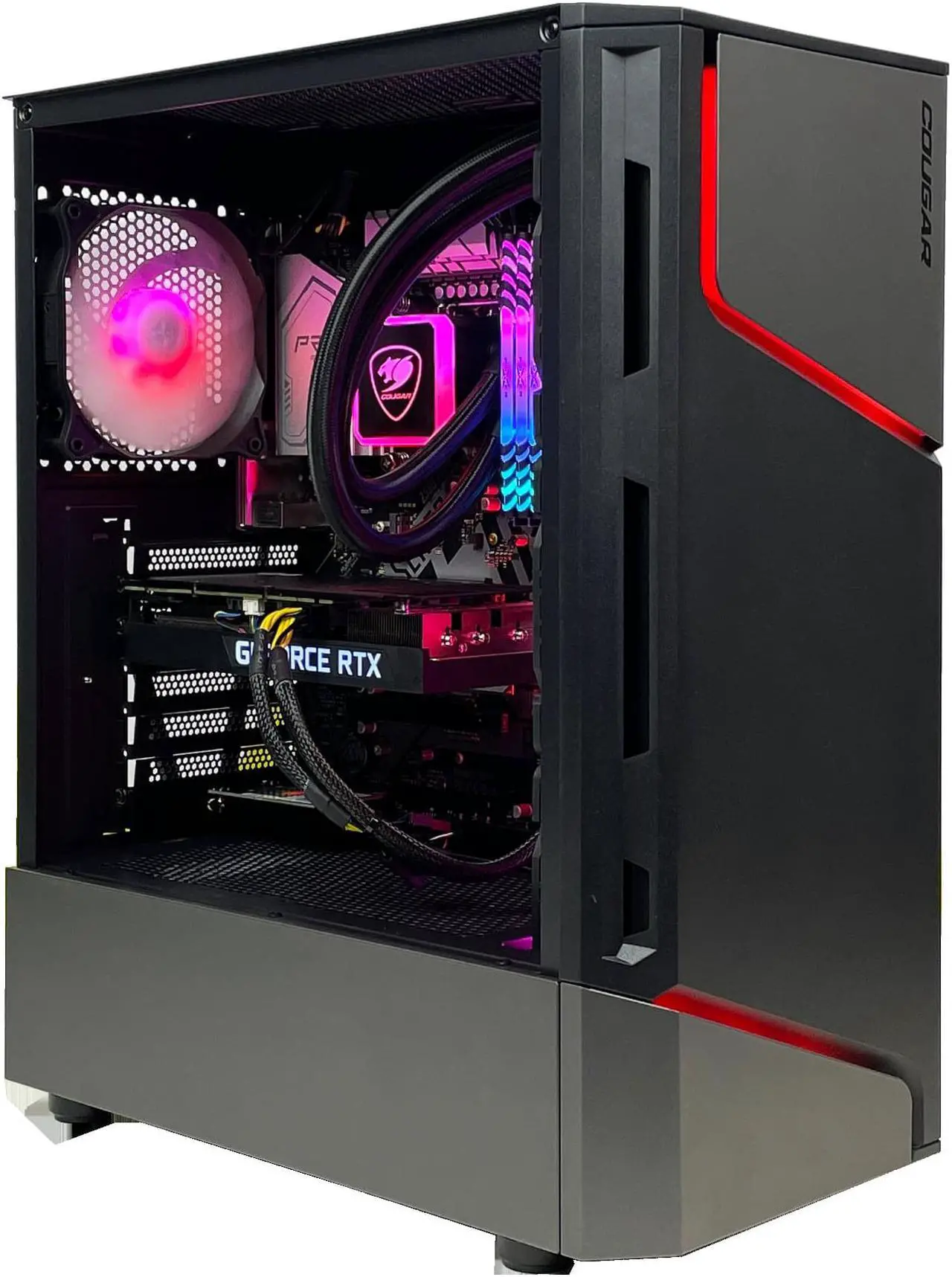 Cougar Battleship Gaming Desktop | Ryzen 7 5700X | 16GB | RX 6700XT ...