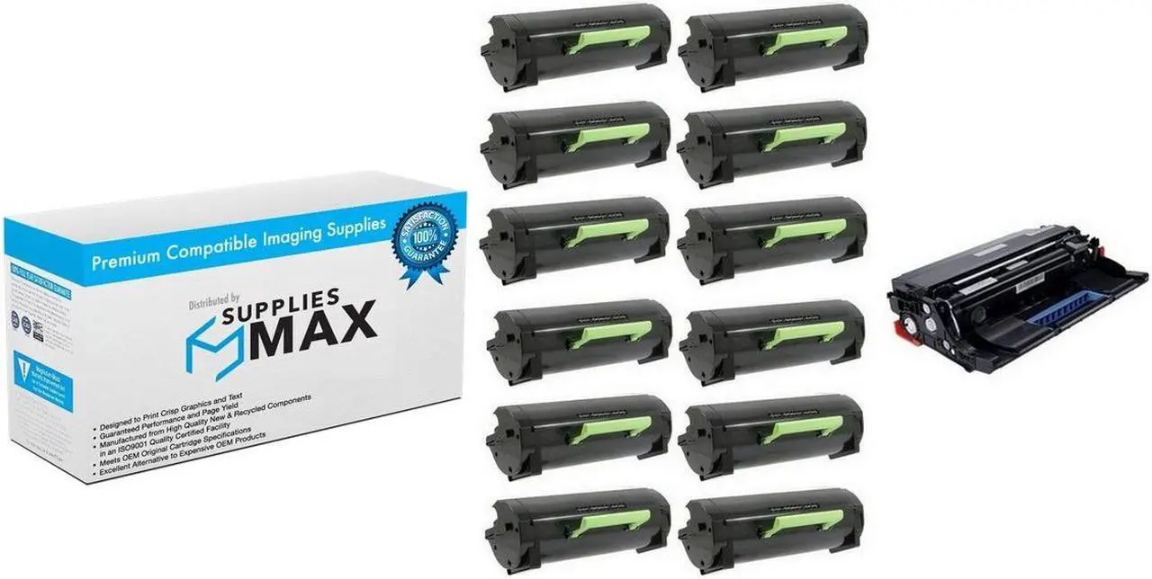 SuppliesMAX Compatible Replacement for Lexmark MS-310/MS-312/MS-410/MS ...