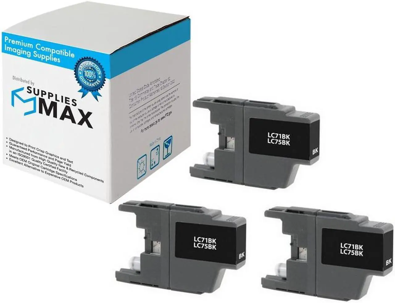 SuppliesMAX Compatible Replacement for Brother DCP-J525/J725/J925/MFC ...