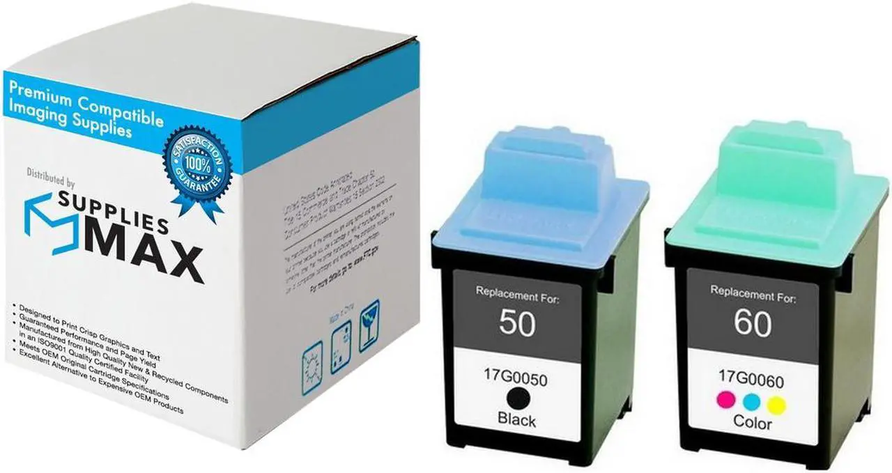 Refurbished: SuppliesMAX Replacement for Lexmark Jetprinter Z12/Z22/Z32 ...