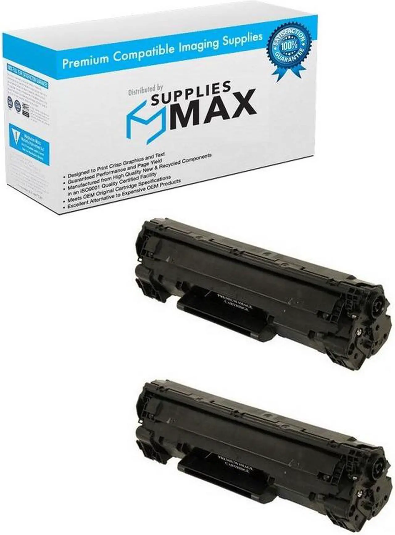 SuppliesMAX Compatible Replacement for HP LaserJet P1002/P1003/P1004 ...