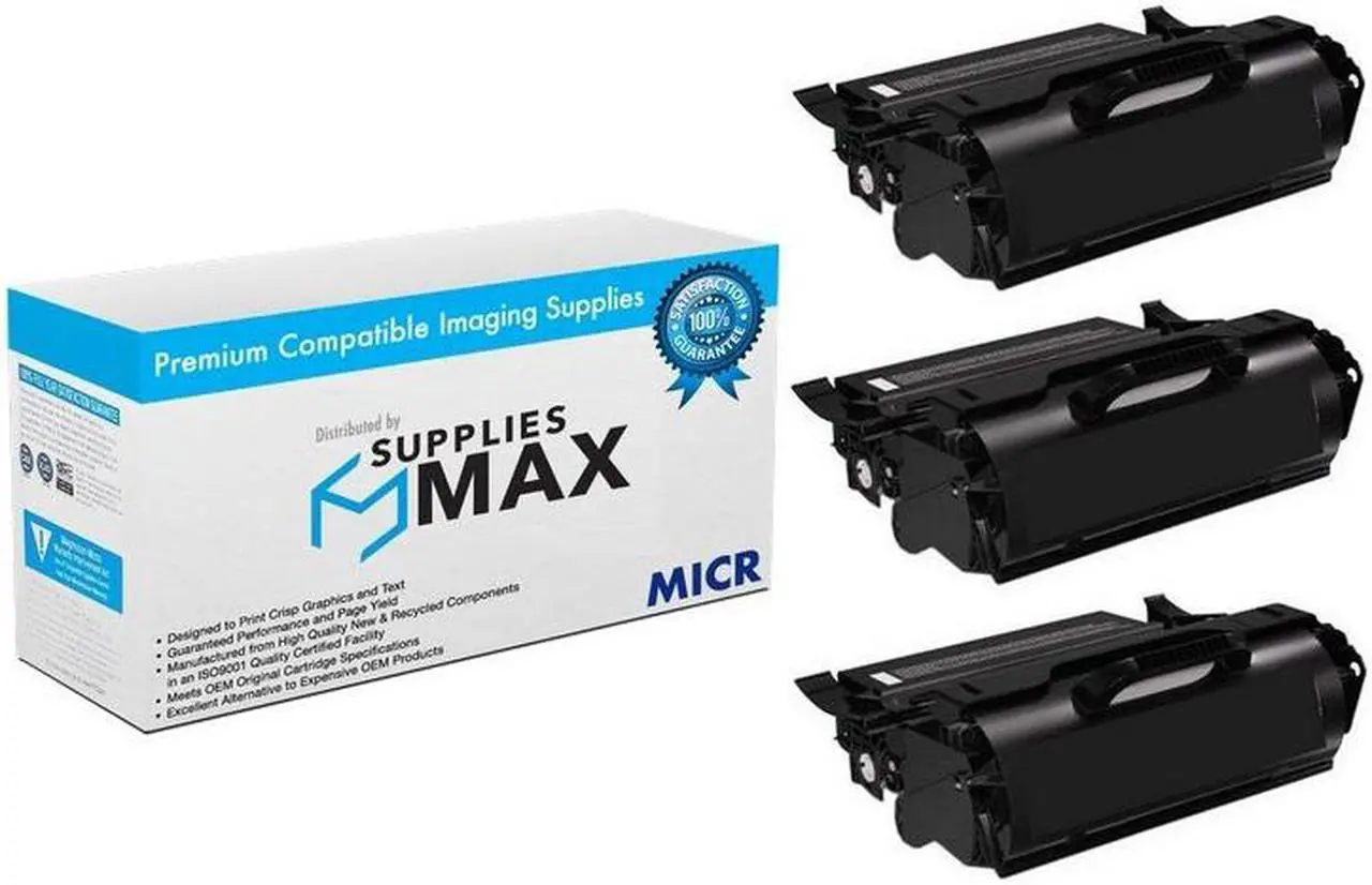SuppliesMAX Compatible MICR Replacement for Dell 5530DN/5535DN Extra ...