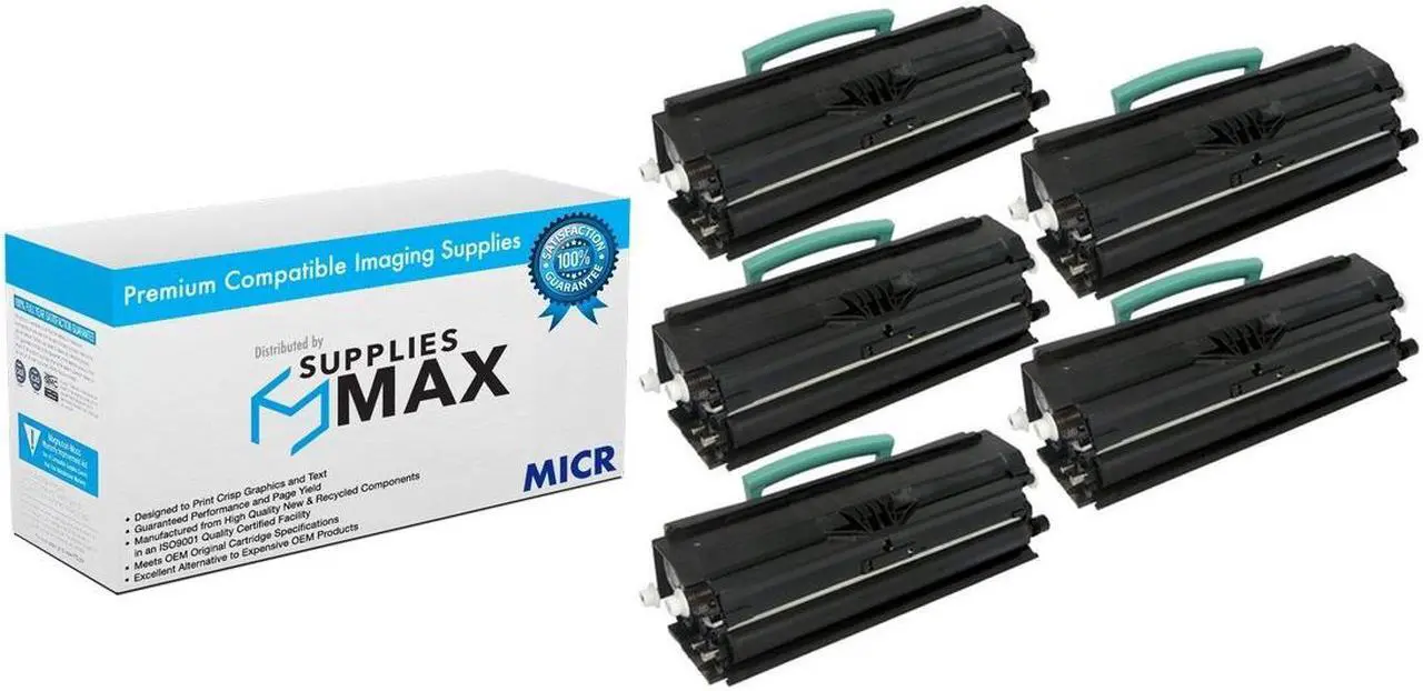 SuppliesMAX Compatible MICR Replacement for Dell 2230D Jumbo Extra High ...
