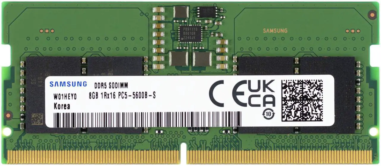Samsung M425R1GB4PB0-CWM 8GB DDR5 5600MHz PC5-44800 SODIMM Non-ECC 262 ...