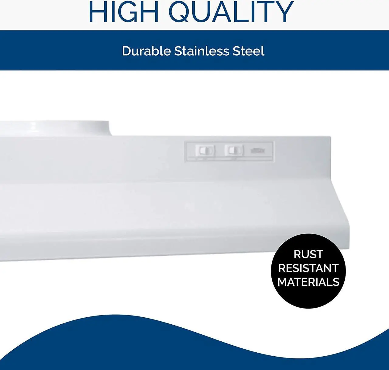 BROAN 30" Duct Range Hood White 423001 - Newegg.com