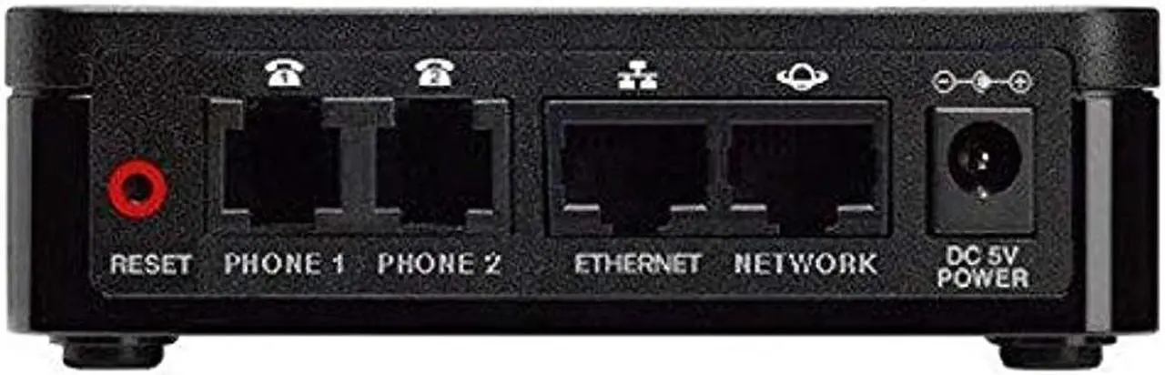 Cisco 2-Port Analog Telephone Adapter with Router For Multiplatform, 2 ...