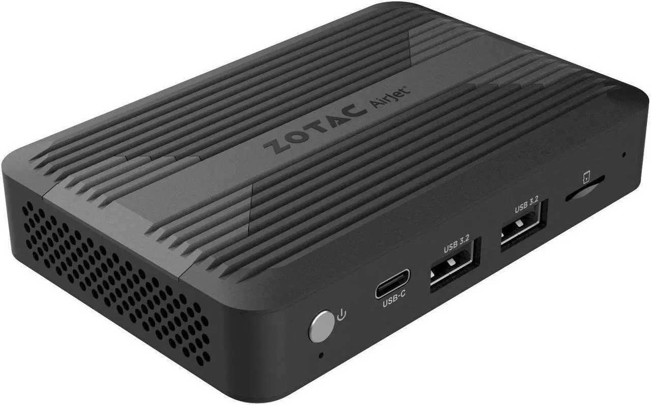 ZOTAC ZBOX pico PI430AJ with AirJet Solid-state Active-Cooled Mini PC, Intel Core i3-N300 ...