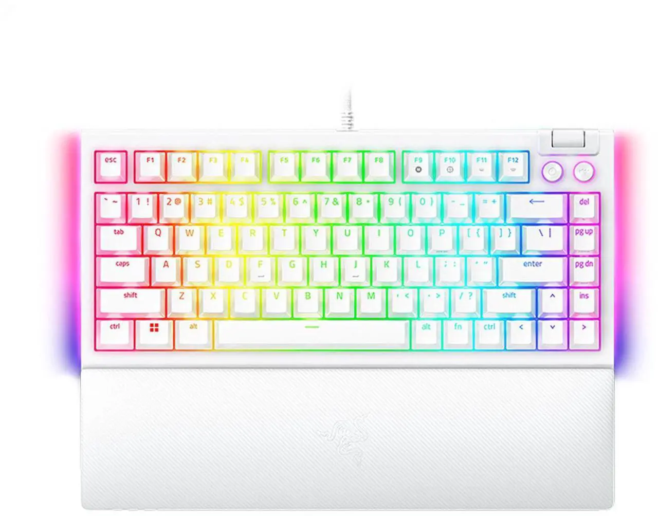 AULA Black Widow Spider V4 75% Wired gaming Keyboard, FR4 Positioning ...