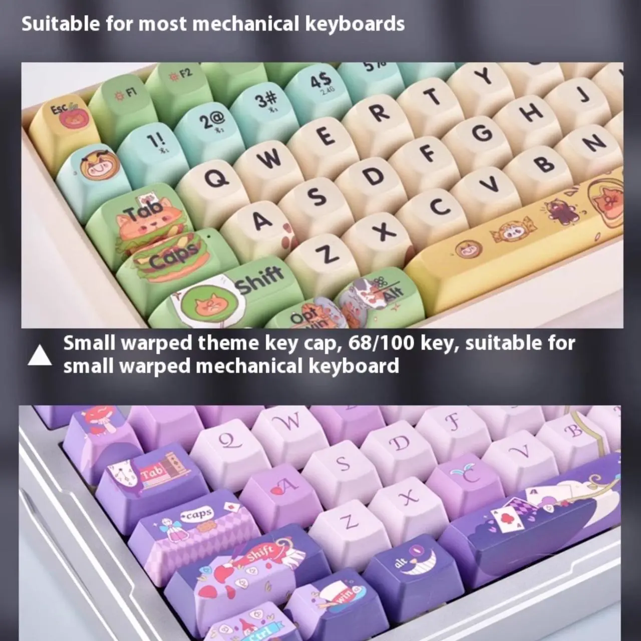 LOFREE Keycap Adaptor Small Warp 100 Key Wireless Mechanical Keyboard ...