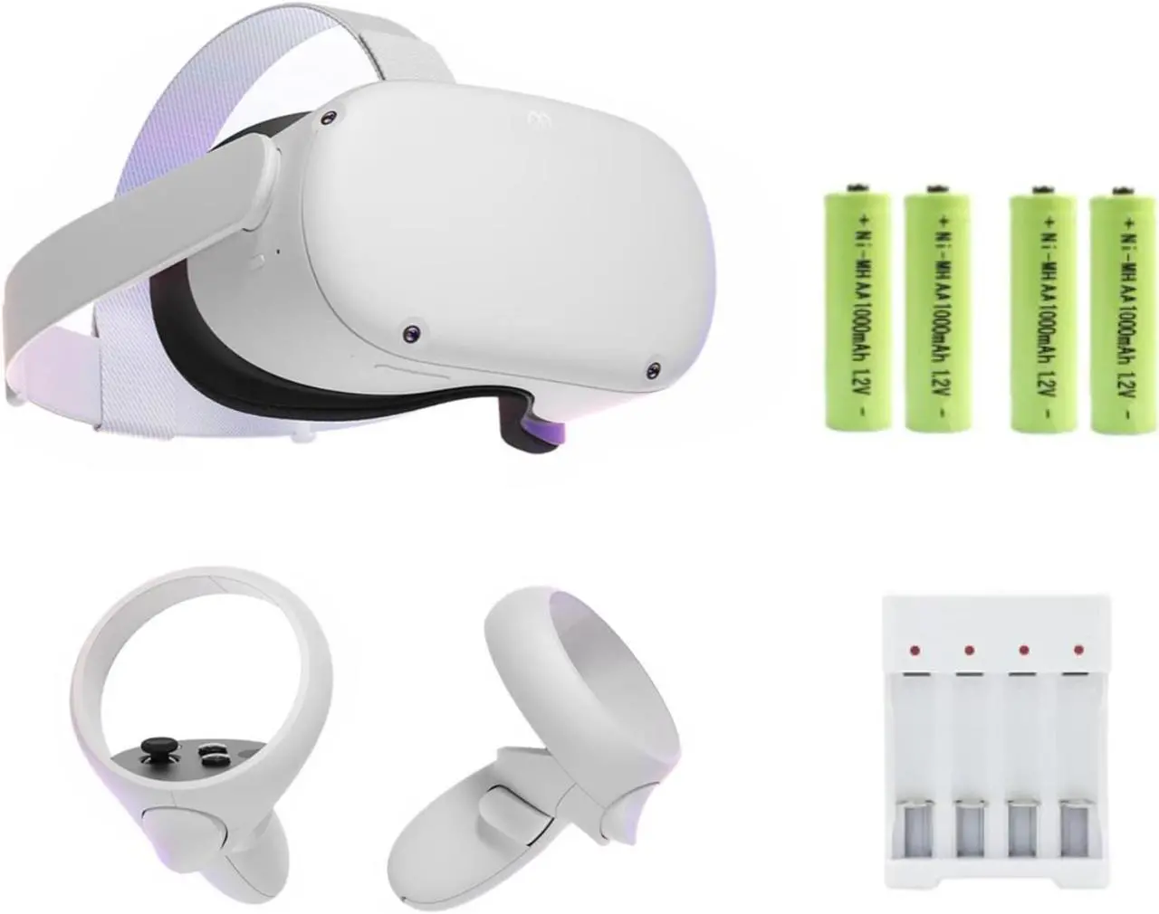 Meta Quest 2 - Advanced All-In-One Virtual Reality Gaming Headset, VR ...