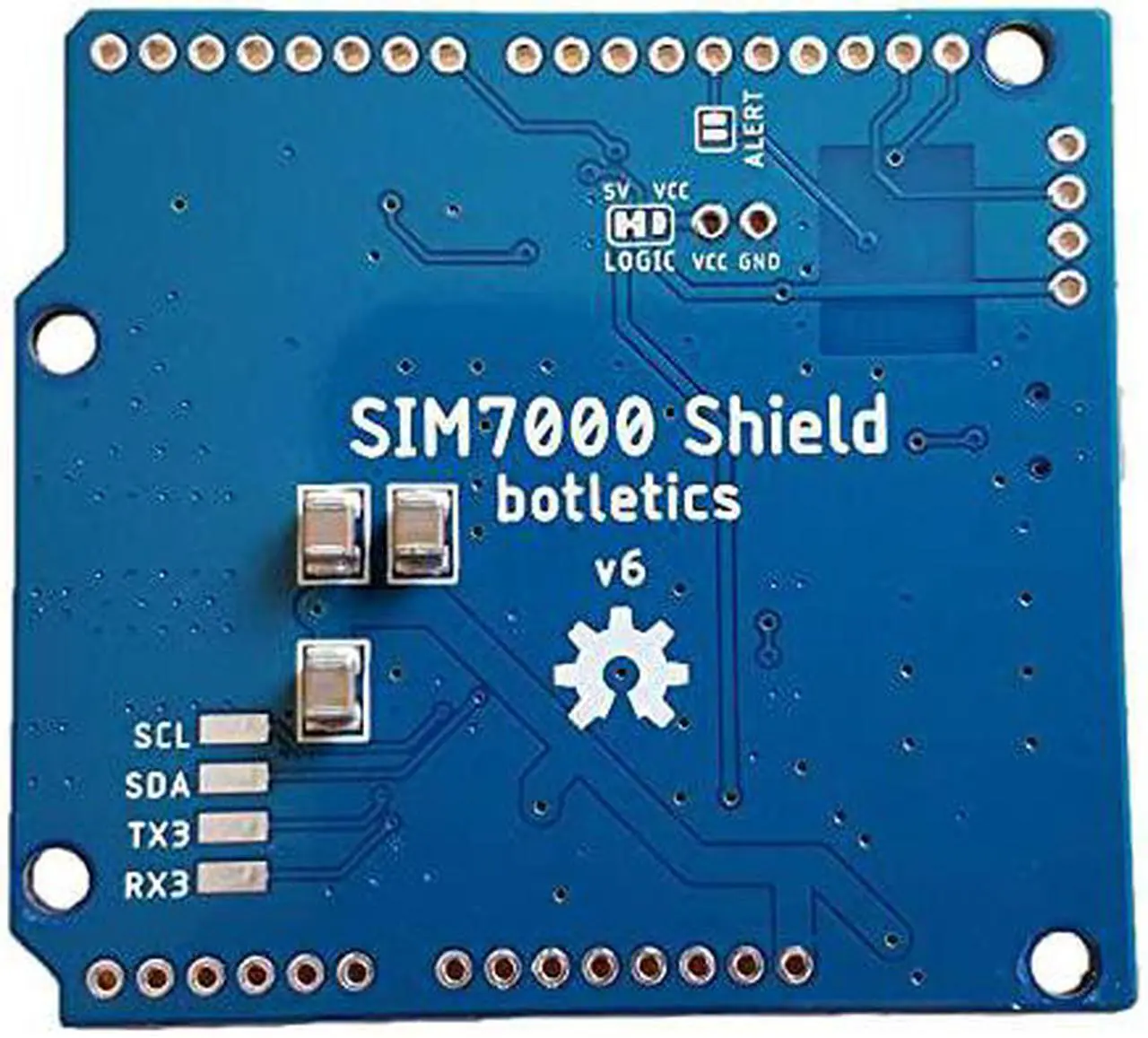 SIM7000 LTE CATM1 NBIoT Cellular + GPS + Antenna Shield Kit for Arduino ...