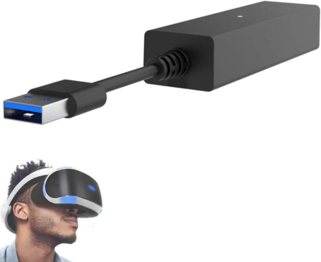 PS5 PS4 Camera Adapter Cable, Play PS VR on PS5 Playstation 5, Converter Connecting Cable for ...