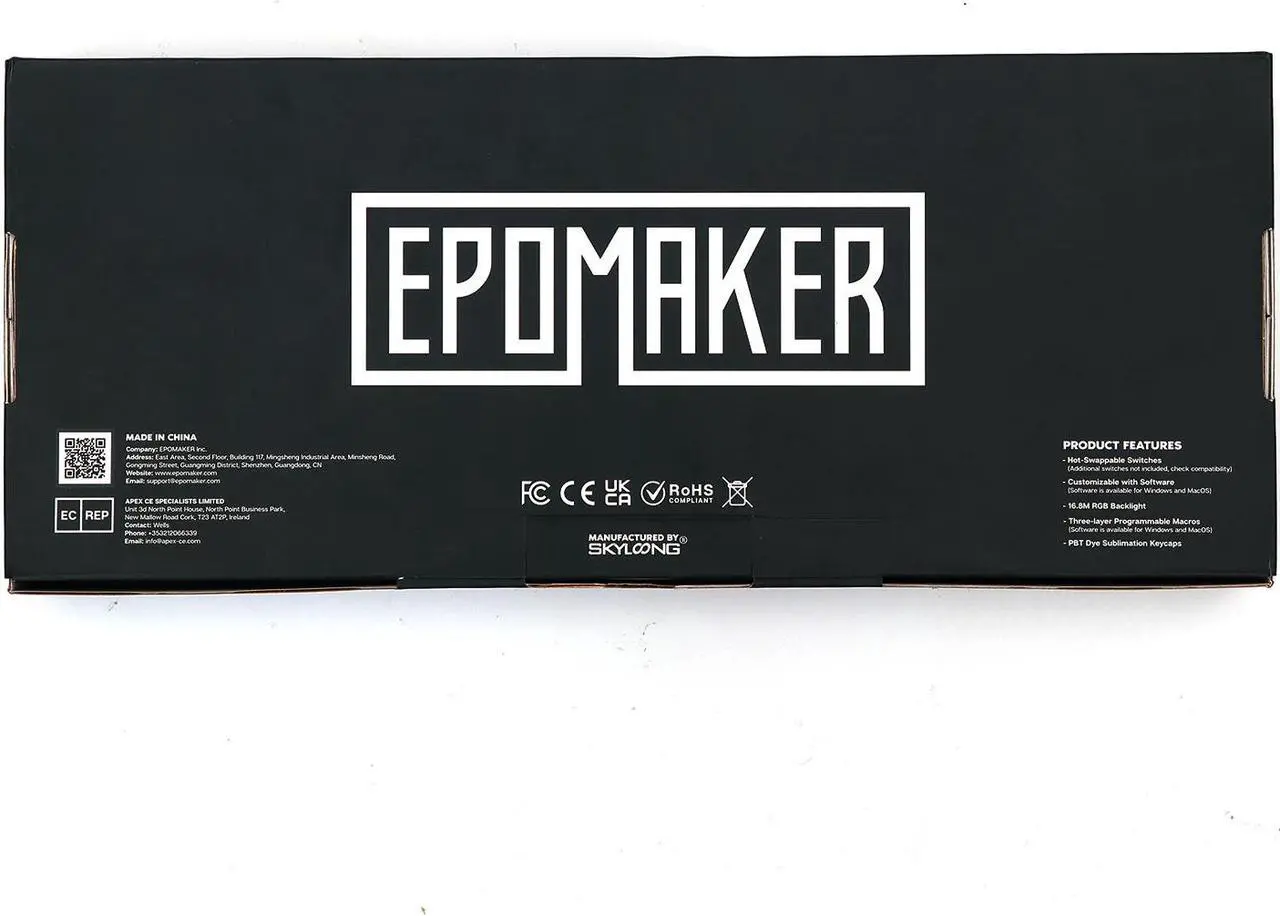 EPOMAKER SKYLOONG SK61 61 Keys 60% Hot Swappable Programmable ...