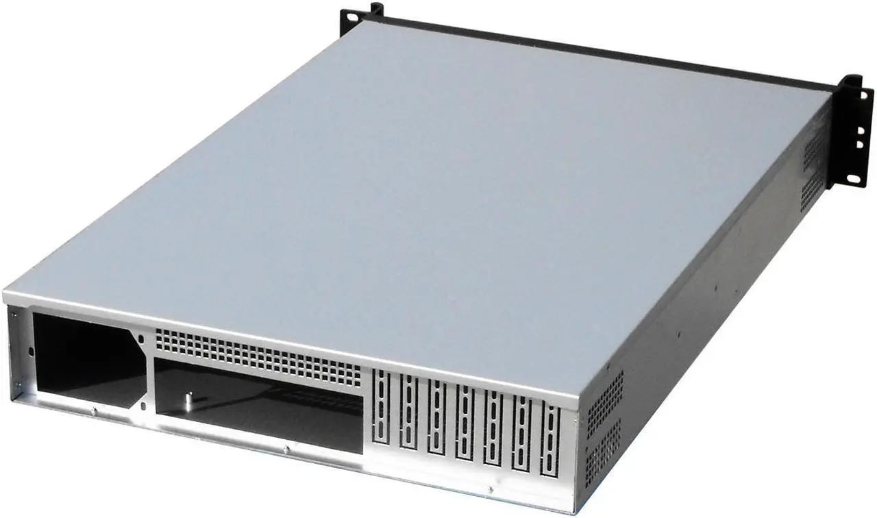 2U Server Chassis standard 19 "rack-mount server chassis. The empty ...