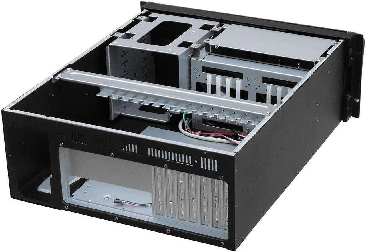 4U industrial control chassis / standard rack-mounted industrial ...