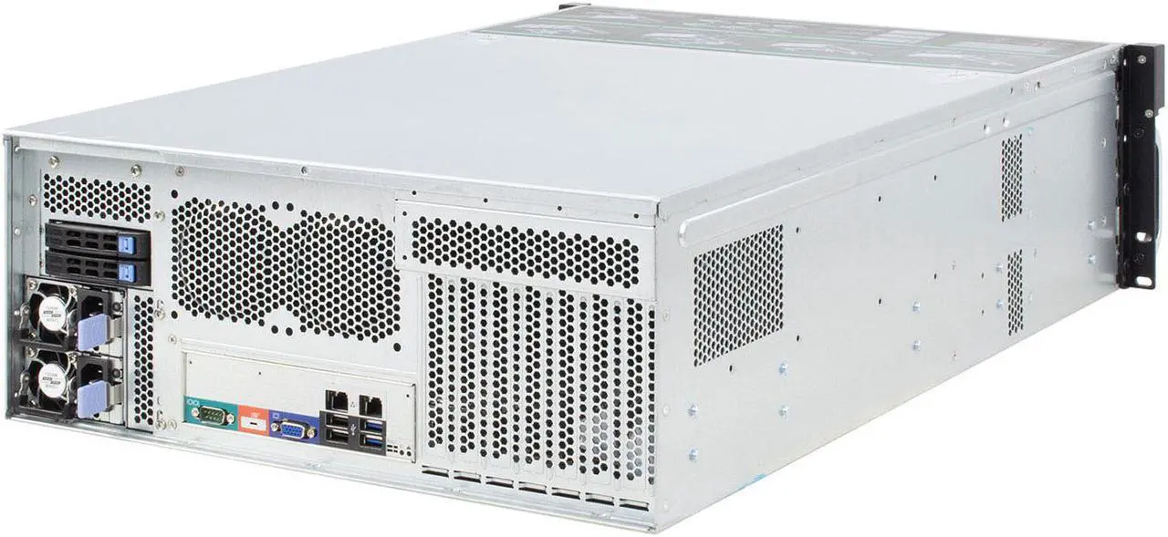 24 bays Rackmount Hotswap server Case / equipped with 6Gb / s Expander ...