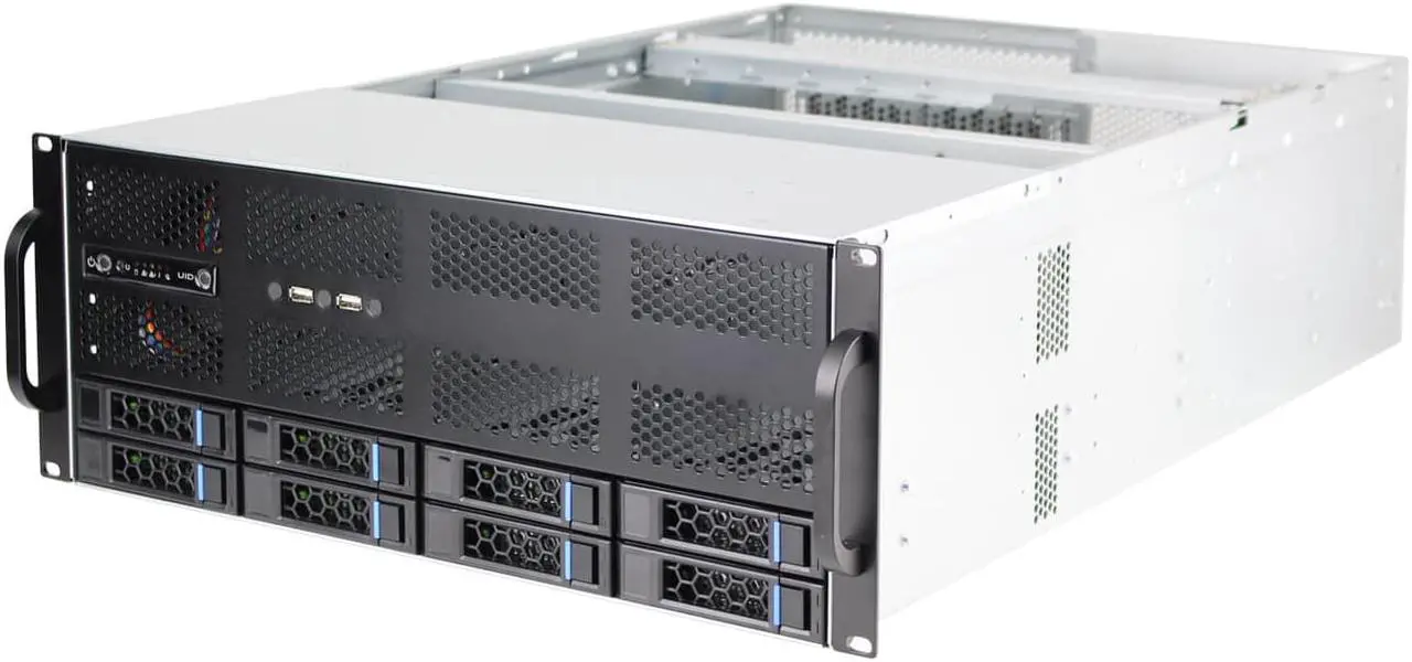 G465-08 disk distributed storage 4U hot swappable server 12GB/SAS ...