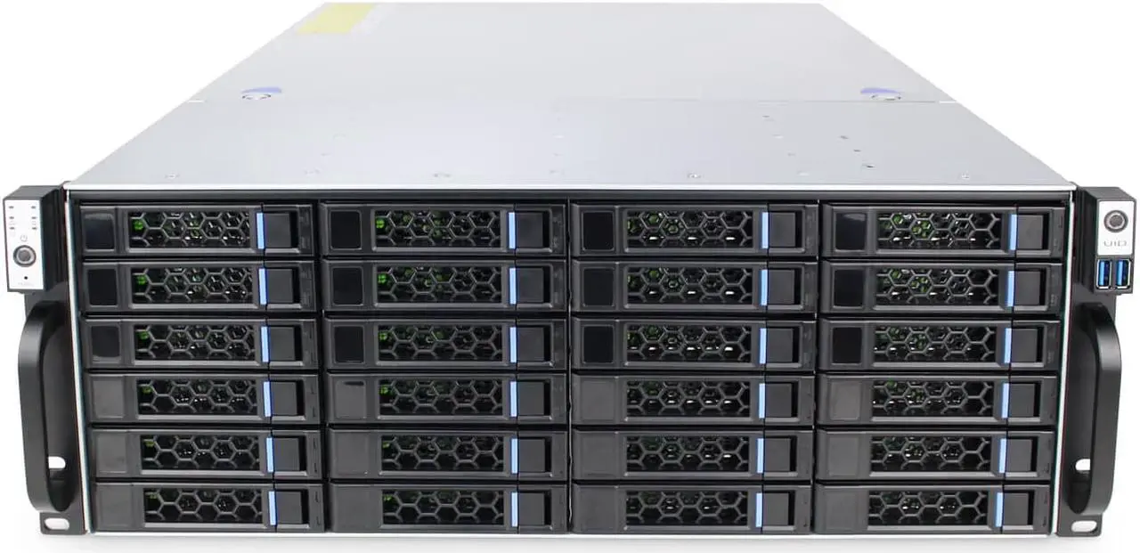 G465-24 12GB expansion backplane 24 disk chassis 4U hot plug server for ...