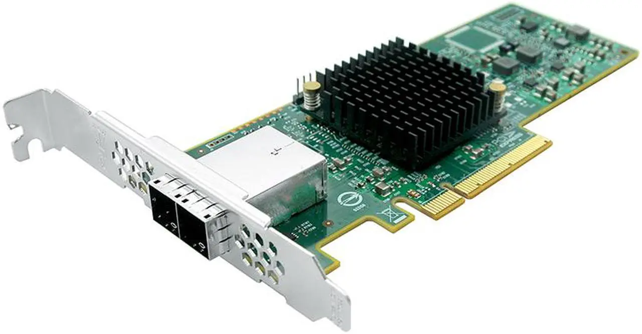 8-Port 12Gb/s External PCI Express SAS/SATA HBA Controller Card ...