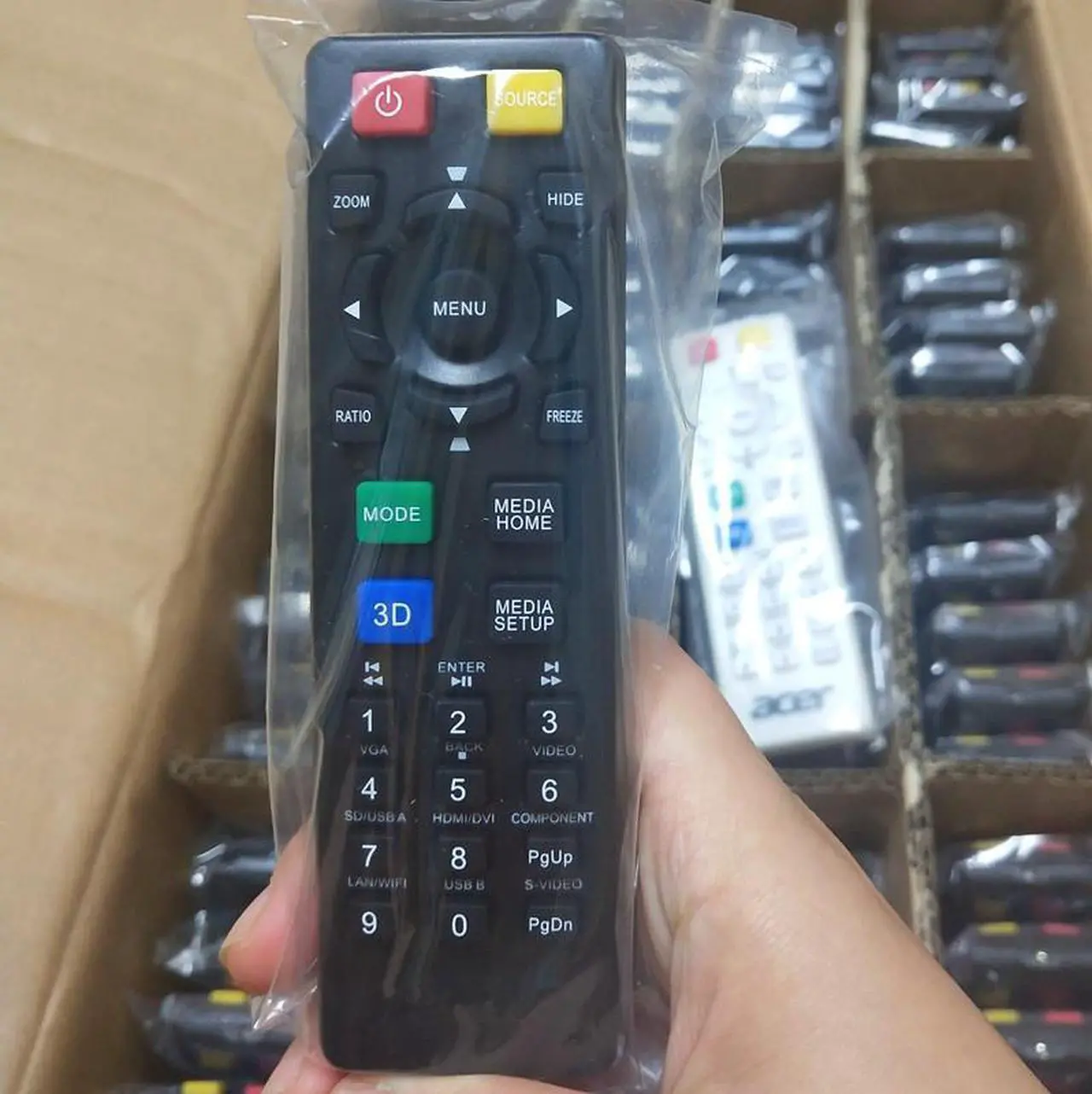 RC-FB202-520 Remote Control For ACER Projector X112H X122H X1120 X1120H ...