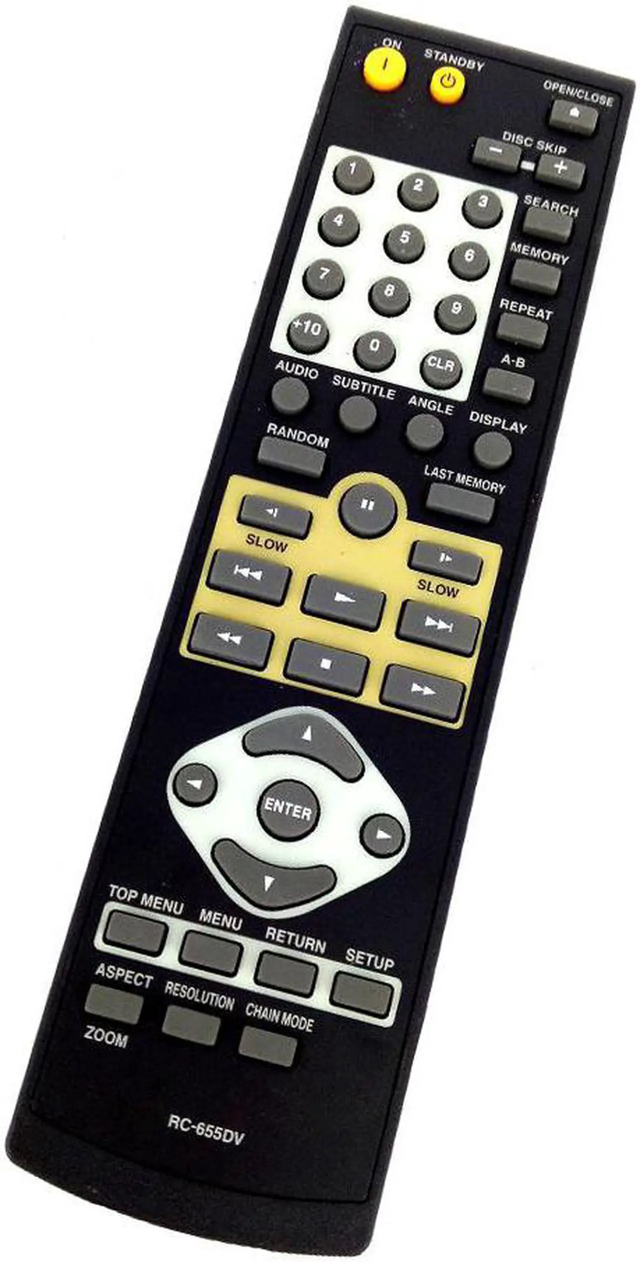 Remote Control RC-655DV RC655DV For Onkyo Audio System DVD Video CD ...