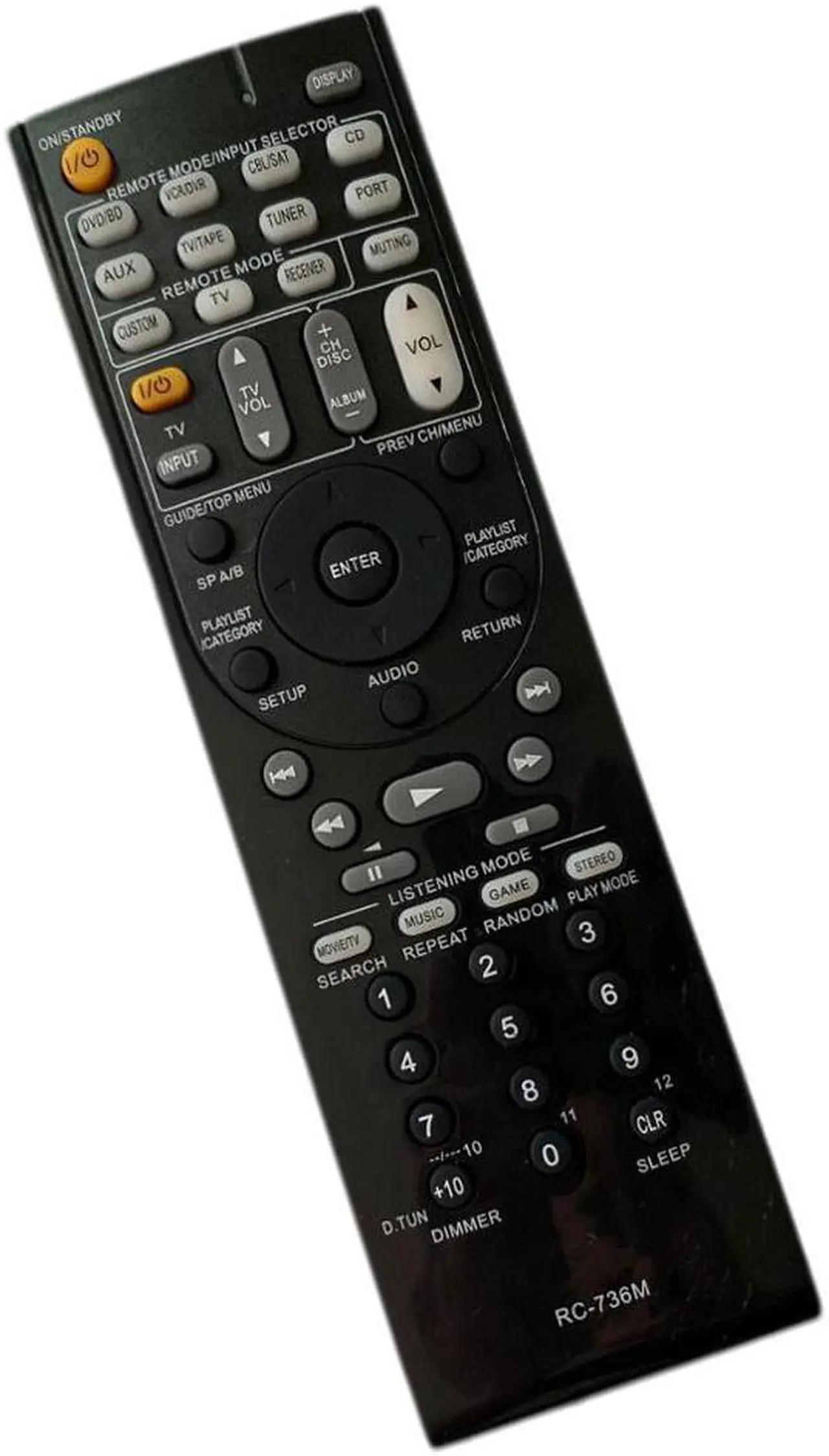 Remote Control Fit For ONKYO RC-799M RC-743M HT-R570 HT-S5200 HT-S6200 AV A/V Receiver - Newegg.com