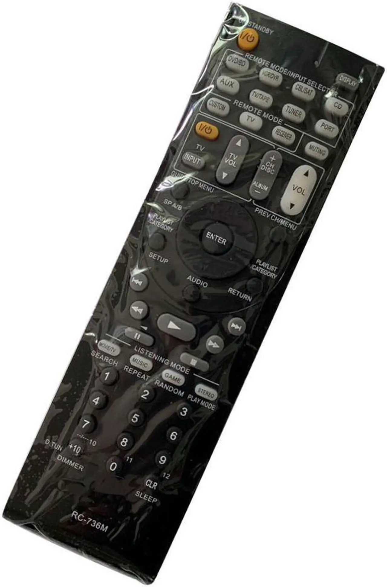 RC-736M Remote Control Fit For ONKYO RC-735M RC-737M RC-738M RC-742M AV A/V Receiver - Newegg.com