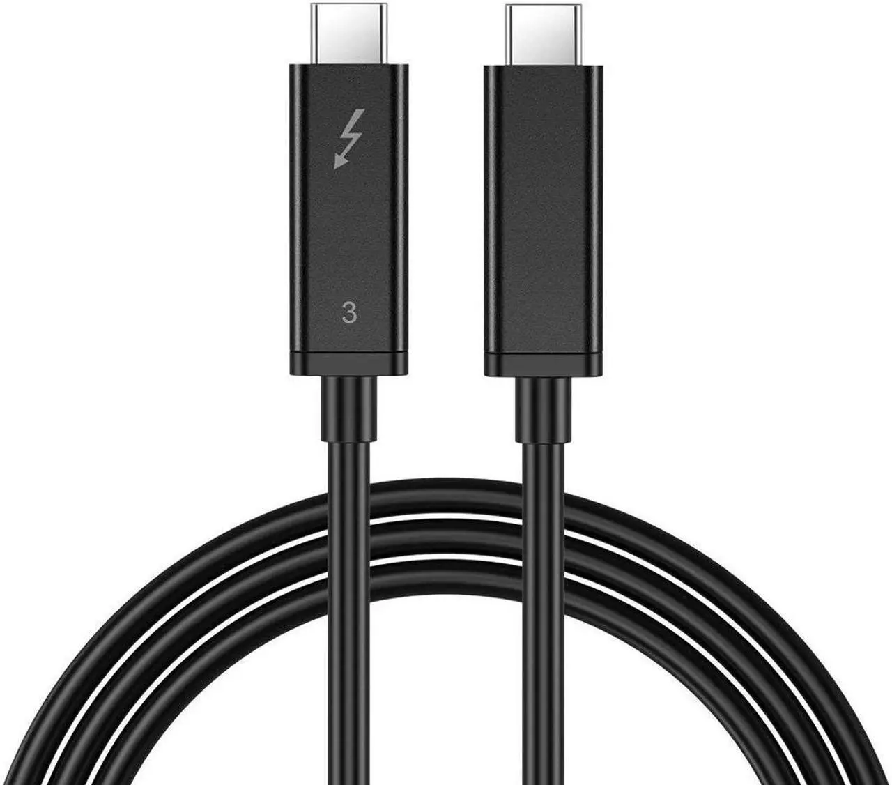 USB4 Type-C Thunderbolt 3 Male to Thunderbolt 3 Male 40Gbps Cable for ...