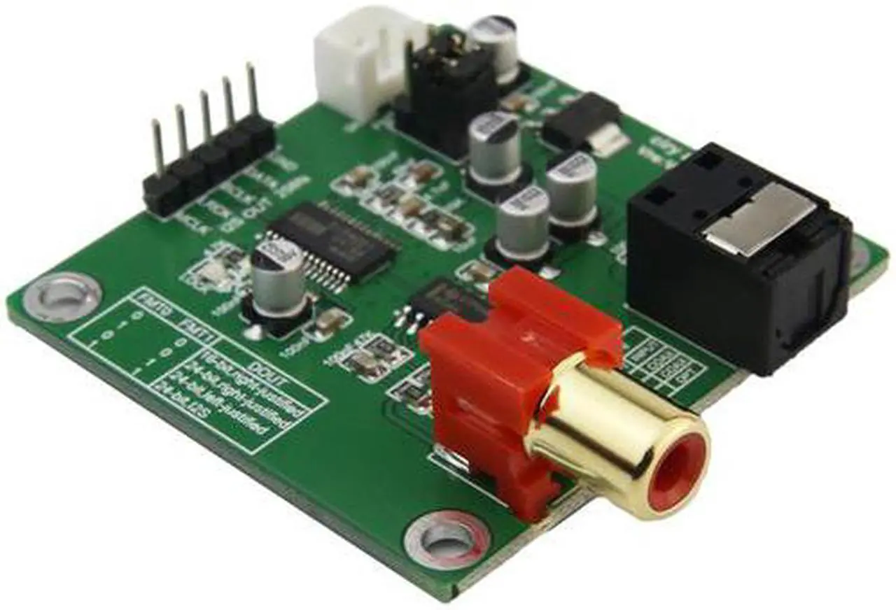 DIR9001 module coaxial / optical fiber receiving SPDIF to I2S output 24bit 96khz - Newegg.com