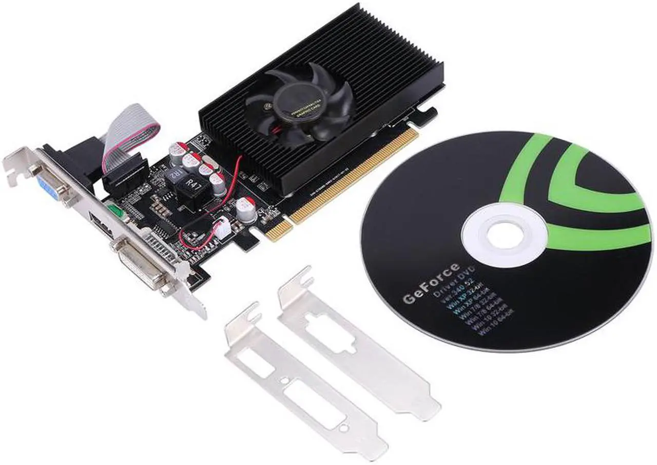 GT210 1G D2 64BIT Image Card, Dual-Screen Bright Image Card Supports ...