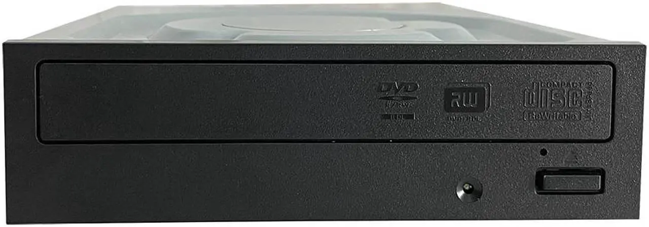 Lite-On IHAS124 24X SATA CD DVD/RW Dual Layer Internal Burner Drive Writer - Black (Bulk ...