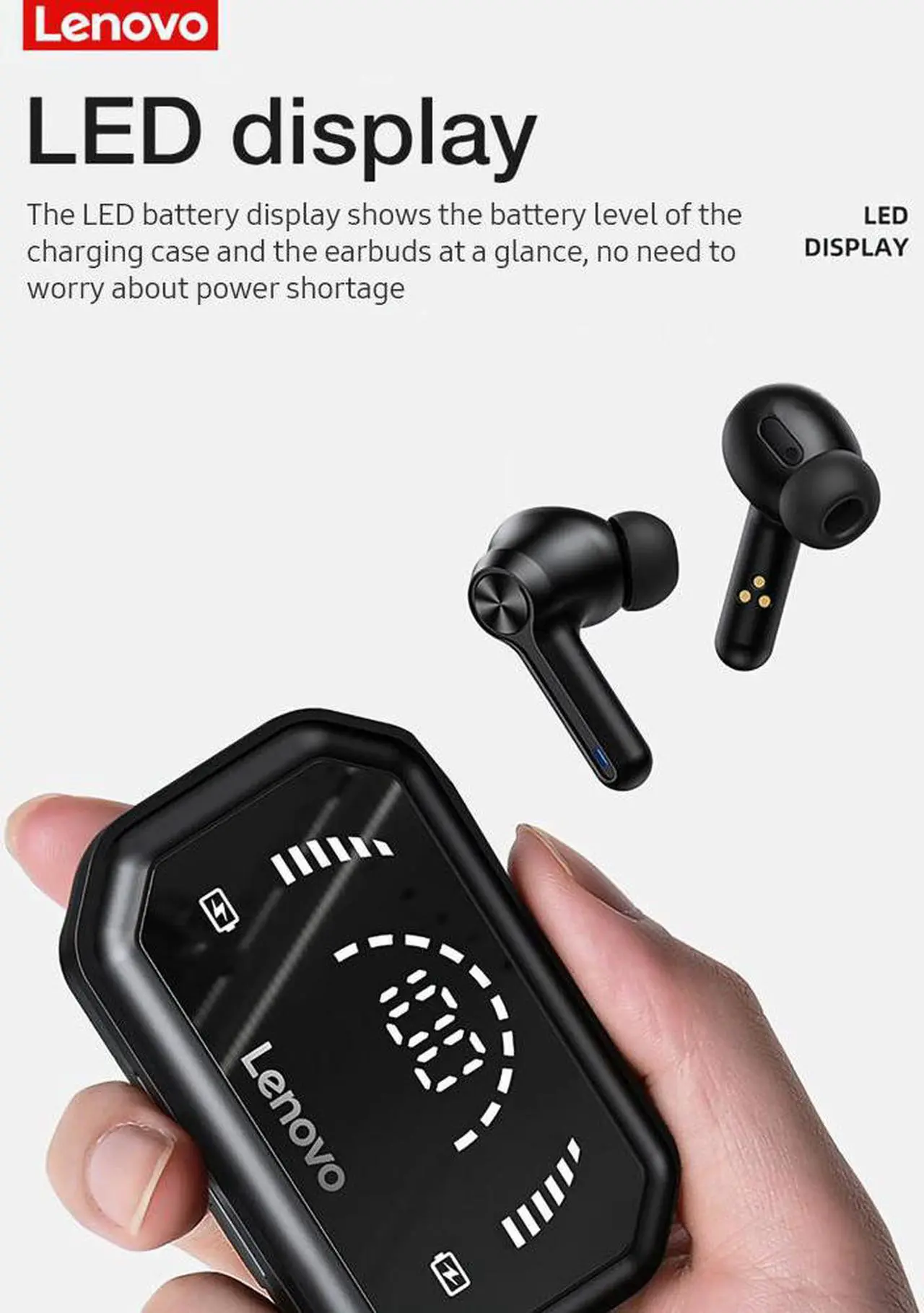 Lenovo LP3 Pro Earbud TWS BT5.0 Headphones In-ear Sports Earbuds HiFi ...