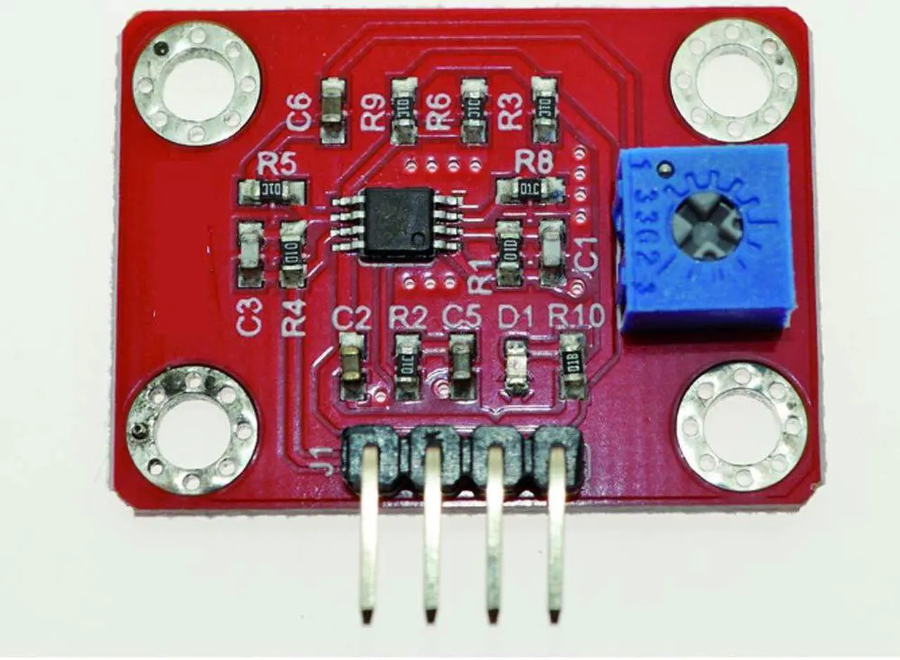 LM358 100 times gain Signal amplification Operational Amplifier Module ...