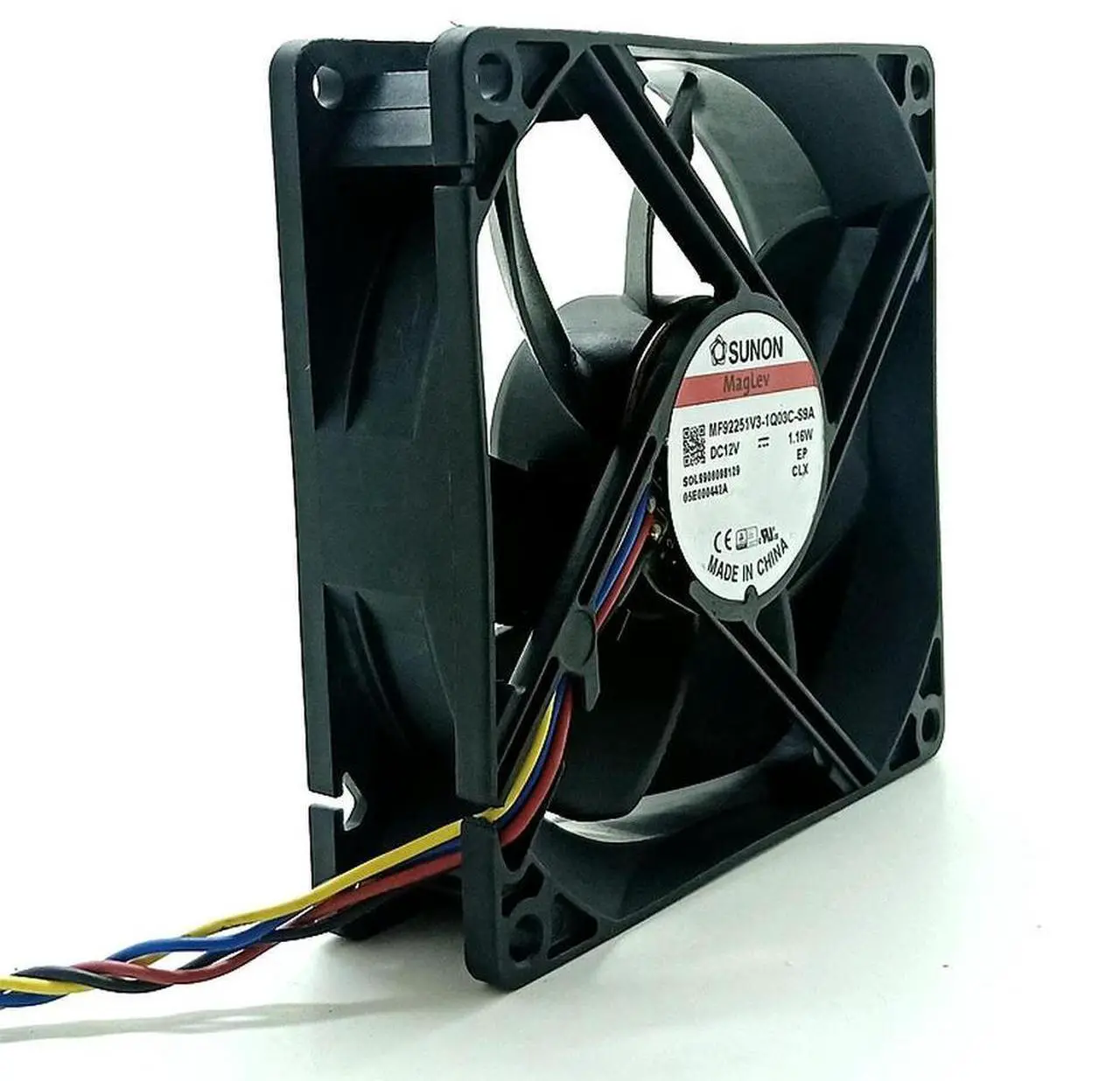FOR 9225 92mm Mute Quiet PWM Computer Cooling Fan 92X92X25mm DC 12V MF92251V3-1Q03C-S9A 4-pin ...