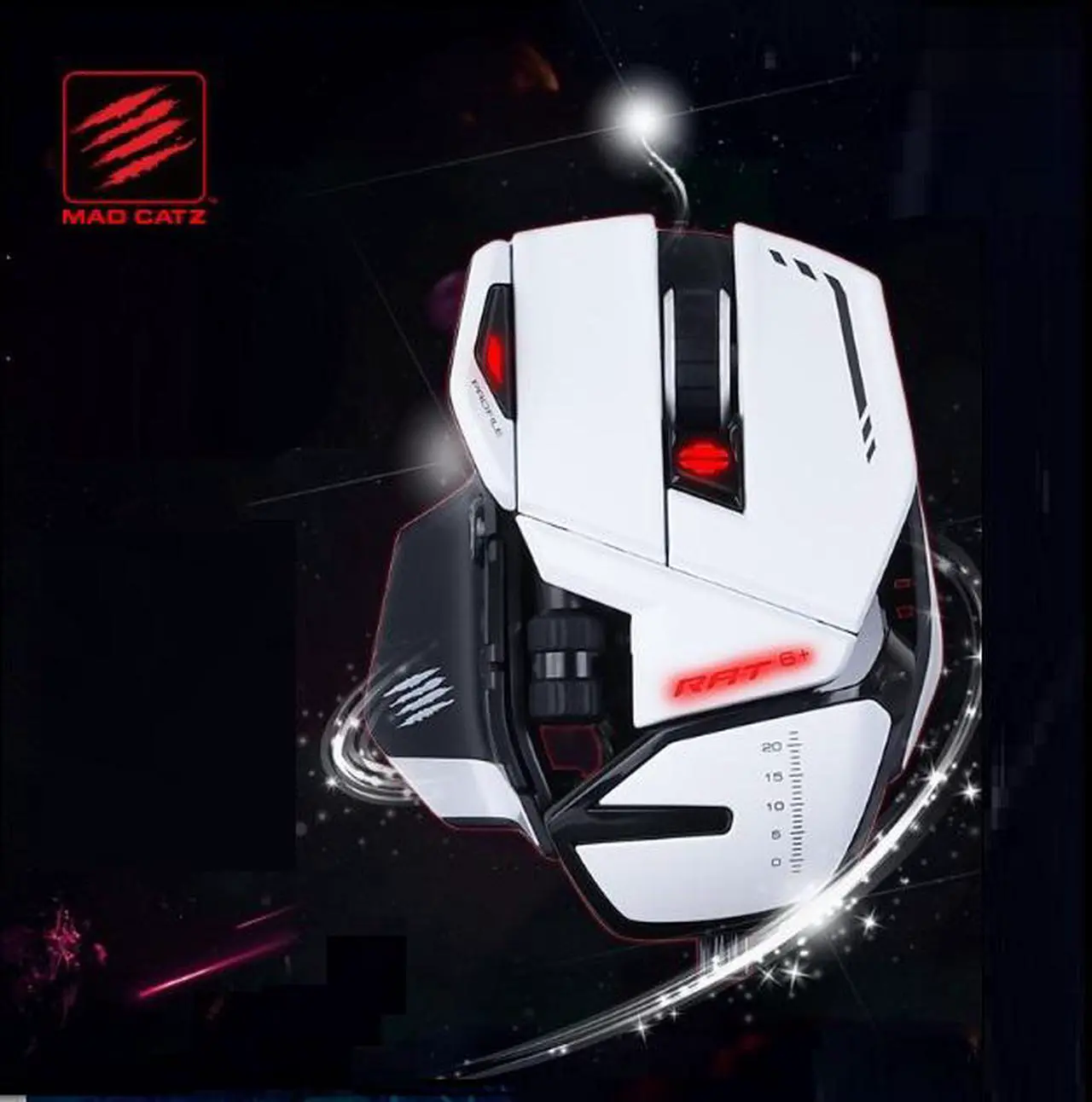 MAD CATZ The Authentic R.A.T 6+ Optical Gaming Mouse - Black - Newegg.ca