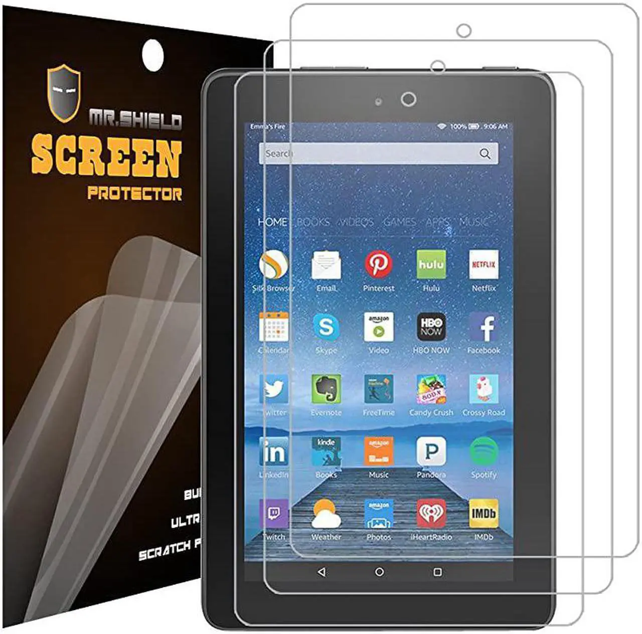 For New Fire Tablet 7 7 Inch 5th Generation 2015 Release Premium Clear ...