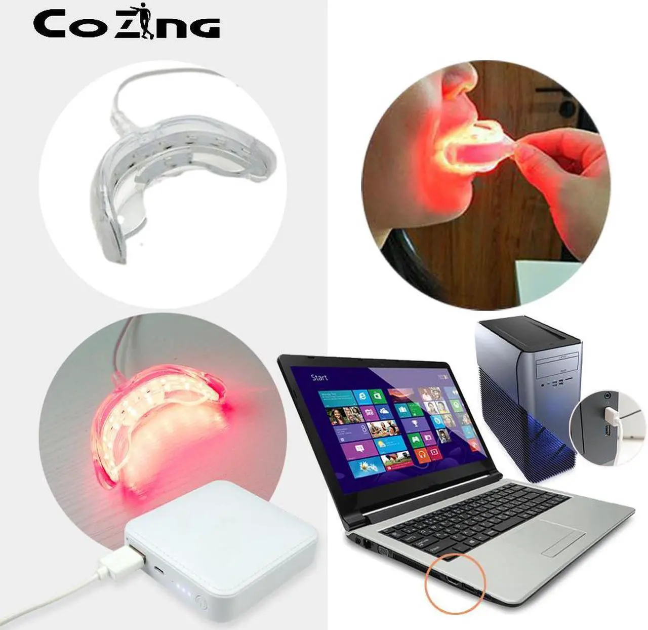 COZING Dental Teeth Led Light Therapy Red LED Teeth treatment Machine ...