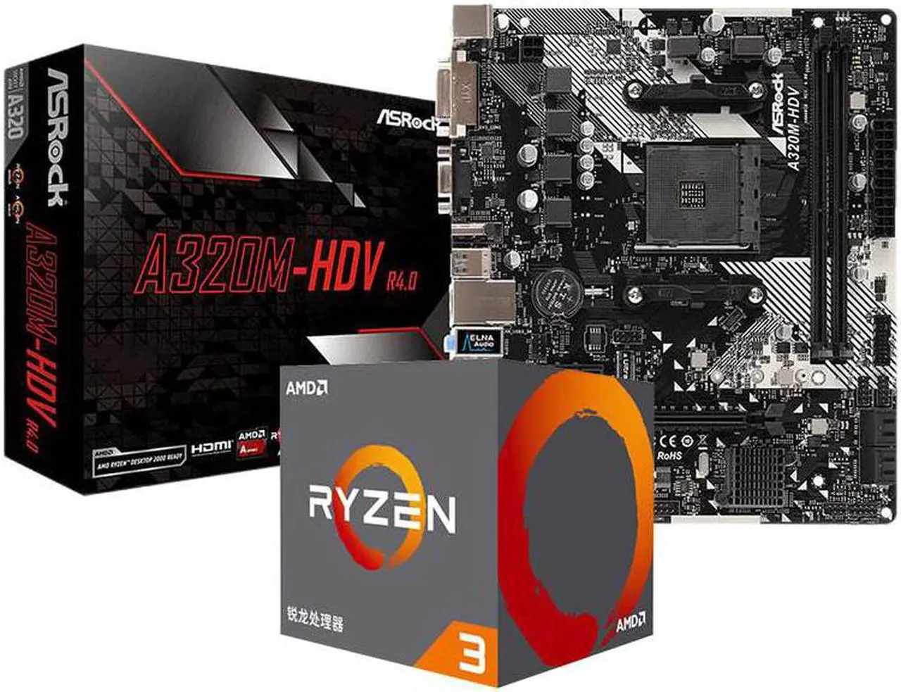 AMD Ryzen 3 4100 - Ryzen 3 4000 Series Quad-Core Socket AM4 65W Desktop ...